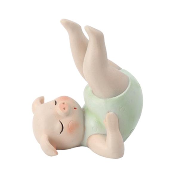 説明:素材:樹脂.手芸.耐久性と非毒性. サイズ(LxH):約5.5x8cm / 2.2x3.1インチ素敵でエレガントなヨガピギー置物の装飾は.お部屋に芸術的な装飾を作成します. 母の日.誕生日.結婚式.新年.感謝祭.クリスマス.バレンタイ...