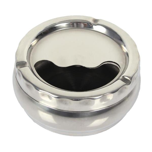 説明:回転式蓋付きのモダンなスタイルのステンレス製灰皿/灰ホルダー。 容量が大きく、蓋付きで設計されているため、容器は灰が入るのを防ぐのに十分な深さであり、蓋は防風性があります。 たばこの吸い殻を消すのに役立つ思慮深い小さな水入れ、清潔で便...