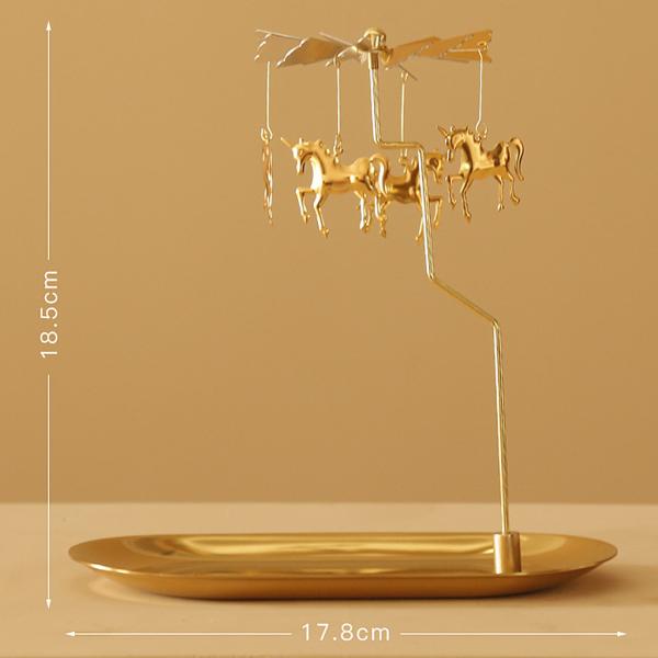 説明:高品質の素材-高品質の金属製で.丈夫で耐久性があります.組み立てと使用が簡単です.磁気設計により.回転するローソク足を収納トレイに自由に交換できます.回転設計-キャンドルから熱を得ると自動的に回転し.風が吹くと回転します.装飾は光を反...