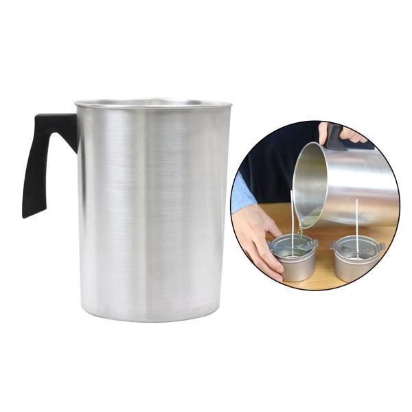 説明:容量:容量は3Lです.それはあなたがキャンドルを作るのに十分な大きさです.アルミ-この製品の本体は厚いアルミカップです.掃除が簡単で.熱をすばやく伝導します.火傷防止-開口部のハンドルは火傷防止です.それはあなたにとって安全です.快適...