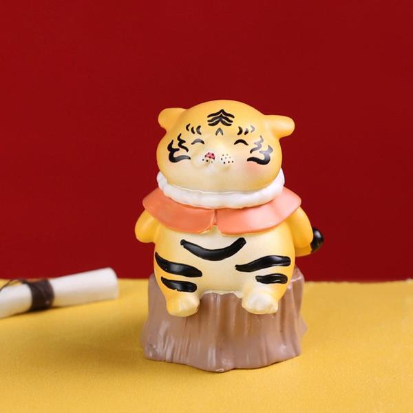 説明:ミニタイガースタチューモデル.ゾディアックタイガース彫刻クラフトオーナメント環境にやさしい樹脂製で.耐久性と耐高温性があり.色あせしにくいです.細心の注意を払って塗装され.非常に詳細に描かれているため.リアルな外観.車のダッシュボード...