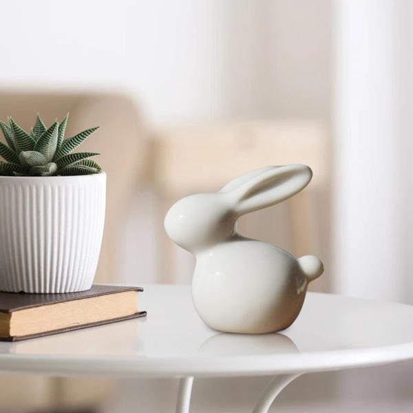 説明:鮮やかでキュートなバニーは.イースターの時期にぴったりのゴージャスな家の装飾です.高品質のセラミック素材.優れた職人技で作られています.クリエイティブなデザインはそれをより魅力的にし.あなたのためにいくつかのシックを追加します.ウサギ...