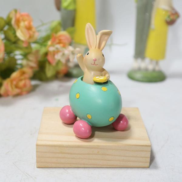説明:クリエイティブなバニーの置物.ユニークで素敵な.暖かい春の息吹に満ちています.高品質の樹脂素材でできており.耐久性があり.環境に優しいです.かわいいウサギはイースターに欠かせない要素であり.イースターの飾りに最適です.さまざまな家の装...