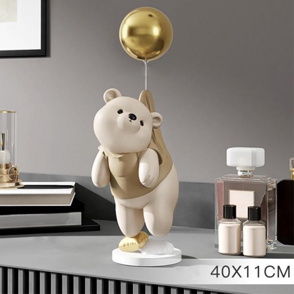 説明:製品:かわいいホッキョクグマの置物.北欧スタイル.モダンなテーブルの彫像の飾り素材:高品質の樹脂素材でできており.環境に優しく.滑らかで.耐久性があります.決して色あせない.特徴:ホッキョクグマの彫刻デザインは.生き生きとしたディテー...