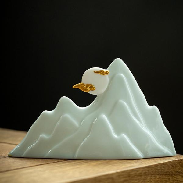 説明:造園装飾品:中国風の石庭のマイクロ造園装飾品.モデルハウスの入り口とホテルの営業所にある柔らかい装飾品.シンプルさ:エレガントでシンプルでユニークな抽象的な形.モダンな青磁の石庭の装飾芸術は.あなたの内部空間に新鮮で清潔な感覚を提供し...