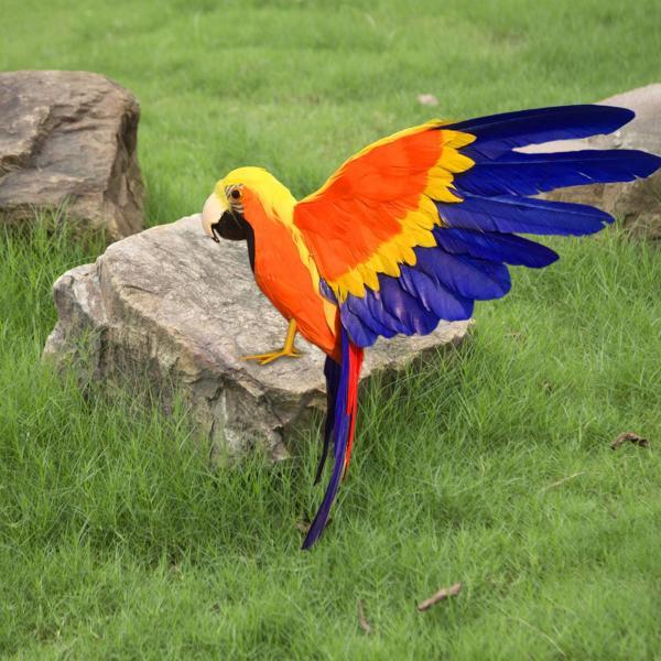 説明:シミュレーションオウムの飾り:リアルな人工鳥.ふっくらとした羽.繊細な色.リアルな形.優れた質感.高品質の素材:人工オウムの像は.高品質のポリエチレンと天然の羽毛素材でできており.細かい仕上がりと豊かなディテールが特徴です.特徴:学習...