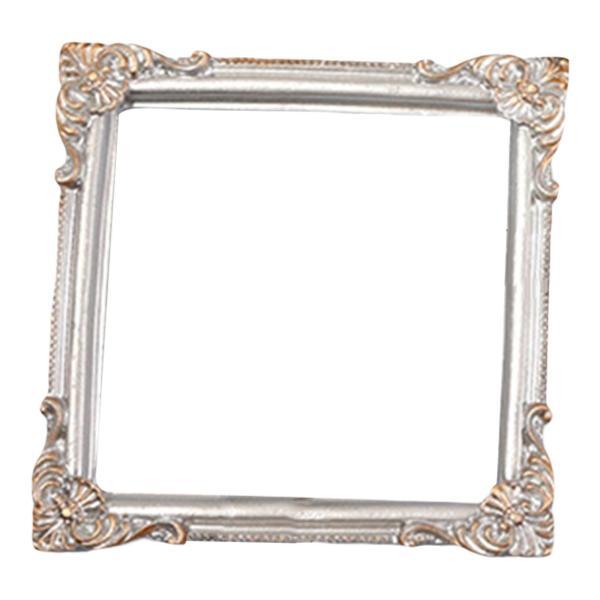 説明:装飾フレーム:完璧なディテール.この装飾フレームはあなたの部屋を照らし.あなたの部屋をとてもエレガントにします.ヴィンテージスタイル:樹脂素材で作られたこのミニアンティークフレームは.優れた手作りです.装飾:Mordernアートの家の...