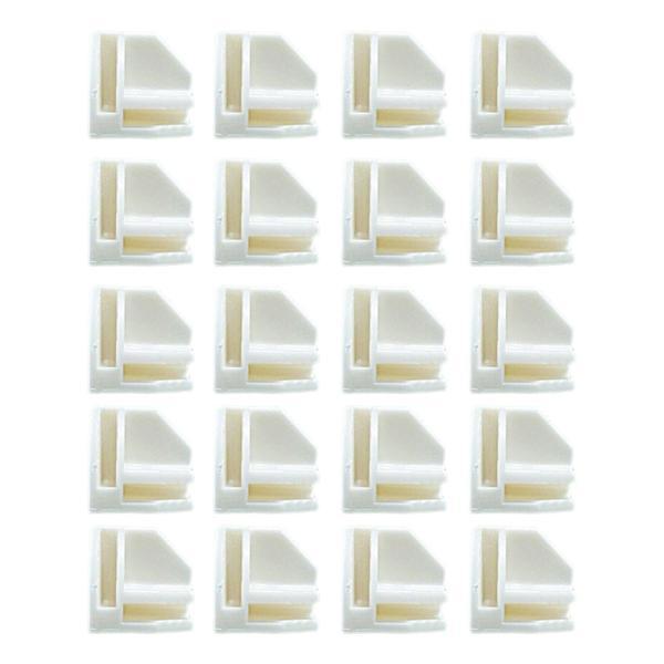 説明:パネルへの取り付けと取り付けが簡単.パネルを組み立てたり.分解したり.必要に応じて何度でも再構成したりできます.機能: 紛失または破損した部品の交換に最適です.3 つの異なる形状と 2 つの色から選択できます.購入前にサイズを確認して...