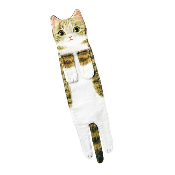 説明:プレミアム品質:吸水性に優れたソフトで快適なポリエステル製.吊り下げ直立サイズ: 13cmx55cm/5.12インチx21.65インチ.かわいい猫のデザイン:スナップボタン付きの面白い装飾ハンドタオル.タオルラックに掛けることができ....