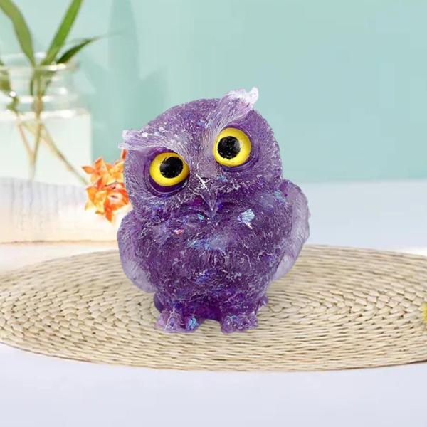 説明:フクロウの像: 細部までこだわった天然クリスタルのフクロウ像で.庭や素敵な家に個性を加えます.精巧な職人技: 当社のフクロウ像は.純粋に手作りで美しく作られ.繊細なテーブルデコレーションです.素材: 環境に優しい樹脂製で.頑丈で耐久性...