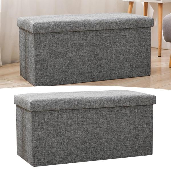 説明:高品質の素材: この長方形のソファスツールはリネン製で.耐久性があり.軽量で耐摩耗性があります.収納容器: 76cmx38cmx38cm/29.92インチx14.96インチx14.96インチ.十分な容量.家庭に最適.ヘビーデューティー...