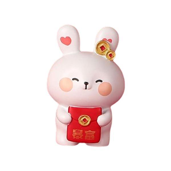 説明:素材: ウサギの像は高品質の樹脂製で.滑らかで耐久性があり.丁寧に彫られています.特徴: 絶妙な外観.本物そっくりの外観のウサギの像で.さまざまな家の装飾スタイルに最適です.デザイン: 伝統的な中国風で.中国の春節のデスクトップオーナ...