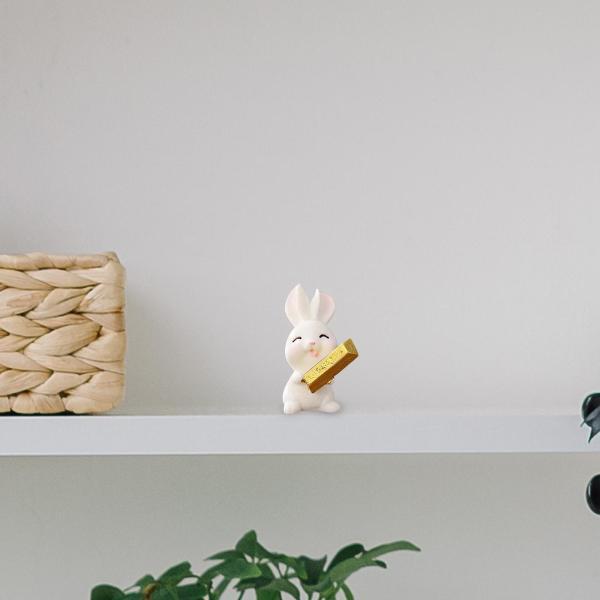 説明:素材: ウサギのオーナメントは環境に優しい樹脂製で.カラフルで耐久性があります.絶妙な手工芸品: この伝統的な中国風の装飾は.元包.コイン.その他の装飾.かわいい形.鮮やかなラインと精巧なディテールを保持するさまざまなポーズを備えてい...