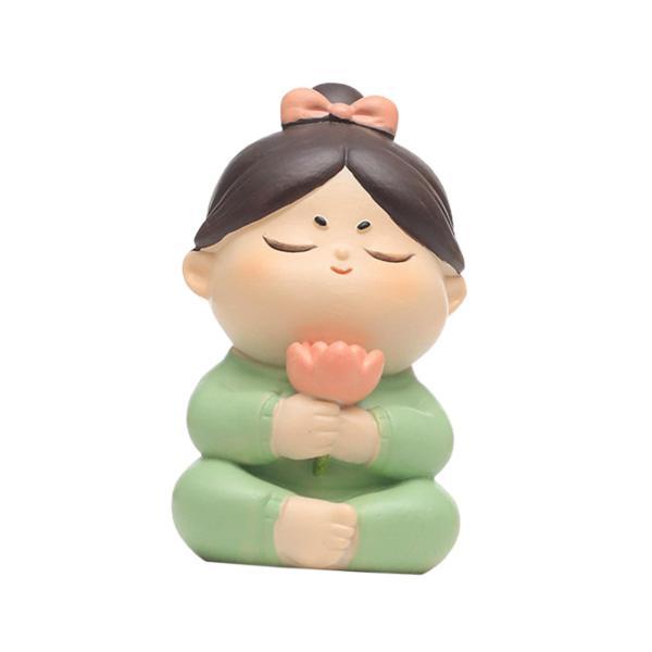 説明:クリエイティブな像: 精巧でモダンな女の子のフィギュア彫刻.クリエイティブなフィギュア.素晴らしいレジンの職人技.カラフルな手描き.良い装飾: 女の子の彫刻家やオフィスの装飾.部屋に置いて.机.テーブル.本棚.車.棚.ダイニングテーブ...