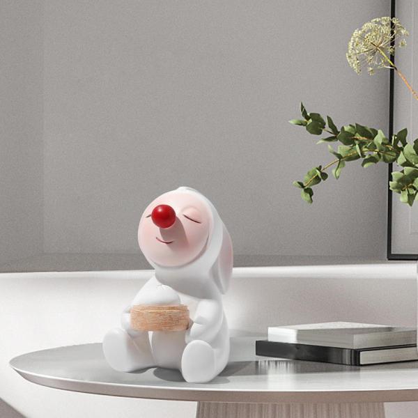 説明:素材:うさぎの飾りは高品質の樹脂製で.シンプルでユニークな形.生き生きとした表情です.うさぎの像:これらのうさぎの像は.絶妙な外観で良い意味を持ち.さまざまな家の装飾スタイルに最適です.特徴: 精巧な職人技.芸術的なテイストを加え.収...
