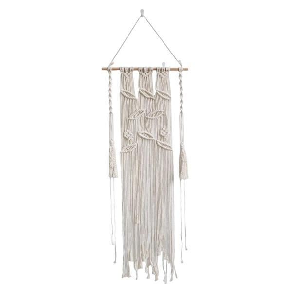 説明:マクラメ タペストリー: このマクラメ壁掛けは.壁を飾り.ご自宅をより快適にします.ソファ.暖炉.机.またはベッドの上に掛けることができます.ご自宅のどんな空間にも即座に質感と魅力を加えます.幅広い用途: 壁掛けタペストリーは.リビン...