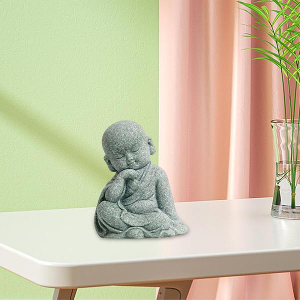 説明:僧侶像:中国の小さな僧侶像.鮮やかで美しい.装飾オーナメント: 精巧な職人技で.ご自宅やホテルの装飾に最適です.高品質の素材: 高品質の樹脂は.オフィス.家庭.本棚の装飾に使用され.耐久性があります.ユニークなデザイン: それぞれがユ...