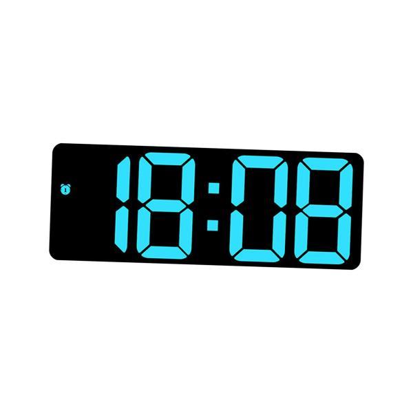 説明:[大型ディスプレイLED目覚まし時計]: 12時間/24時間表示モードオプション.目覚まし時計機能.この壁掛け時計はモダンなデザイン.高品質.創造的で装飾的で.家の装飾に最適です.[室内温度表示]:数字が大きく表示され.適時の温度を知...