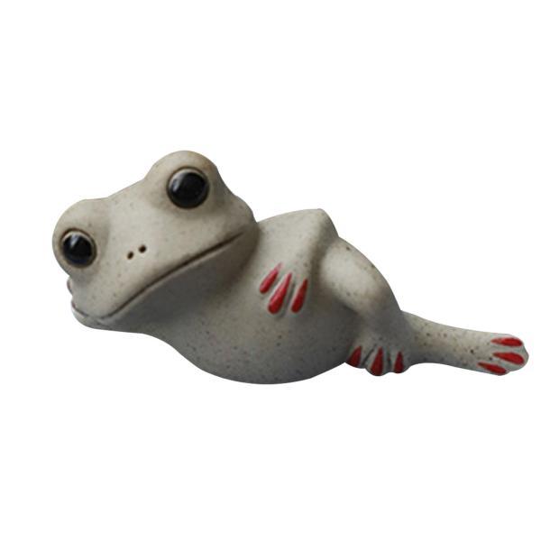 説明:[セラミック素材]ミニカエルの置物は高品質のセラミック製で.丈夫でお手入れが簡単です.[装飾品]禅に満ちたセラミック製のカエルの像がテーブルを飾るために使用され.自宅やオフィスの装飾に最適です.[優れた職人技]カエルの置物はエレガント...