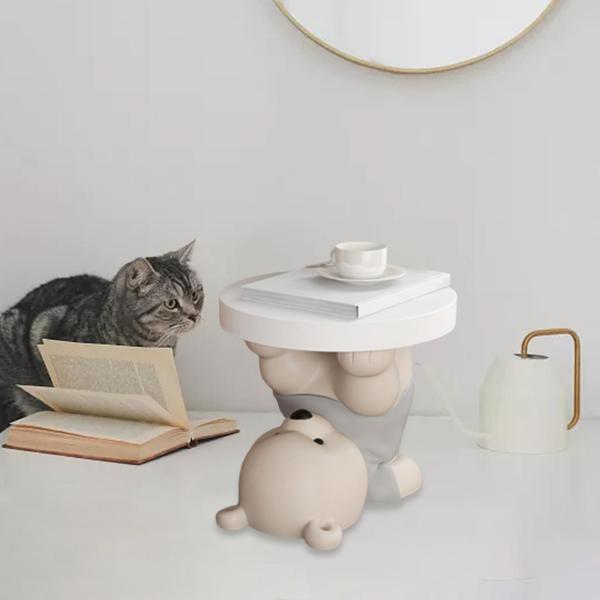 説明:[耐久性と頑丈なサイドテーブル]このサイドテーブルは高品質の樹脂でできており.滑らかで環境に優しく.掃除が簡単で防水性があります.[サイズ]小さなテーブルのサイズ:長さ11.42インチ(29cm).高さ8.66(22cm).軽量で省ス...