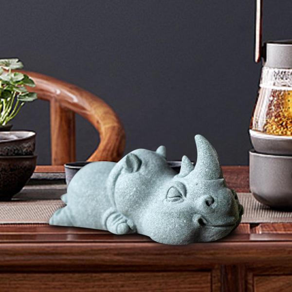 説明:[緑砂岩素材]高品質の緑砂岩と混合石で作られたミニ動物の置物.丈夫でお手入れが簡単.[装飾装飾品]禅に満ちた動物像はテーブルや水槽の装飾に使用され.自宅やオフィスの装飾に最適です.[優れた職人技]緑の砂岩の動物の置物はキュートで芸術的...