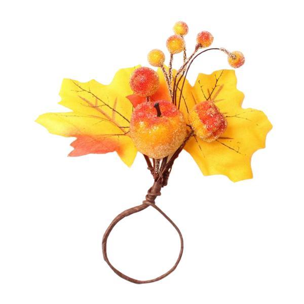 説明:[プレミアムで信頼性の高い]: 感謝祭の装飾ナプキンリングは高品質の金属と布素材で作られており.頑丈で耐久性があり.耐摩耗性があり.壊れません.[サイズ]: 11cmx13cmx3.5cm/4.33インチx5.12インチx1.38イン...