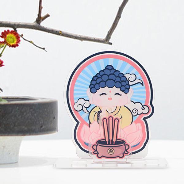 説明:[鮮やかなスタイリング]:漫画の神の風水像アクリルフィギュアスタンディングサイン.ミニチュアオーナメント.細かい仕上がりと鮮やかなディテール.興味深く創造的で.家の装飾に最適です.[耐久性のある素材]:神の置物は高品質のアクリル素材で...