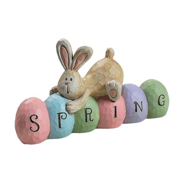 説明:[耐久性のある素材]:イースターバニーエッグ像は高品質の樹脂で作られており.耐久性と長寿命を保証します.[装飾]: イースターバニーデコレーション像はテーブルの目玉として最適です.また.テーブル.机.本棚.暖炉.キャビネットなどの場所...