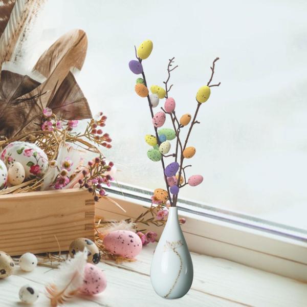 説明:[ユニークなデザイン]: 各イースターエッグの枝にはカラフルな卵が含まれています.ユニークなデザインはイースターの装飾に最適です.[耐久性のある素材]: イースターエッグフラワーピックは高品質のフォーム素材で作られています.色も鮮やか...