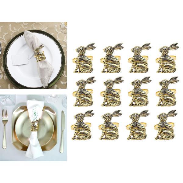 説明:[耐久性のある素材]: イースターウサギのナプキンリングは高品質の金属素材で作られており.強く.耐久性があり.耐摩耗性があり.壊れにくいです.[絶妙でエレガント]:ナプキンホルダーは精巧に作られ.より質感が高く.テーブルセッティングに...