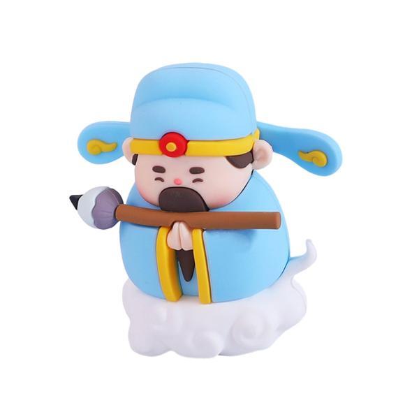 説明:[素材]ミニ中国不滅フィギュア風水飾りは柔らかいゴム製.軽量.高さ約7cm/2.76インチ.[中国の神仙の登場]2024年の旧正月.かわいい外観の中国の神仙像はあなたに幸せをもたらします[車のダッシュボードオーナメント]車のダッシュボ...