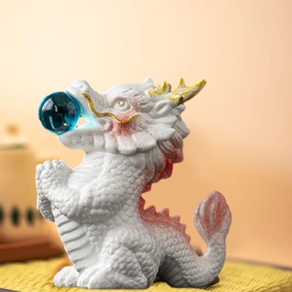 説明:[セラミック素材]ミニ旧正月ドラゴン置物は高品質のセラミックで作られており.軽量でお手入れが簡単です.[装飾品]禅に満ちたセラミック製の中国の龍の像がテーブルを飾るために使用され.自宅やオフィスの装飾に最適です.[優れた職人技]中国の...