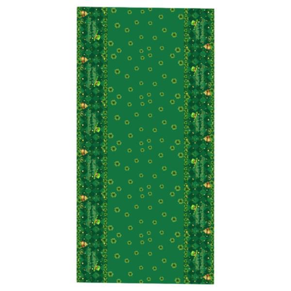 説明:[St.パトリックの日の装飾]: 使い捨ての聖パトリックの日テーブルクロス.グリーンカラー.バッファローチェック柄.クラシックなラッキーシャムロックパターンで.聖パトリックの日に強いお祭りの雰囲気を加えます.[製品サイズ]:装飾テーブ...