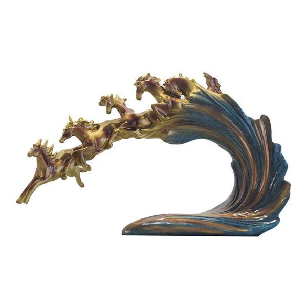 説明:[馬の飾り]: 美しく彫刻された.リアルなディテールと優雅なジェスチャーを備えた疾走する馬の像.[耐久性のある素材]: 動物の馬の彫刻は高級樹脂素材で作られており.耐久性があります.[クラシックでスタイリッシュなデザイン]: 馬の置物...