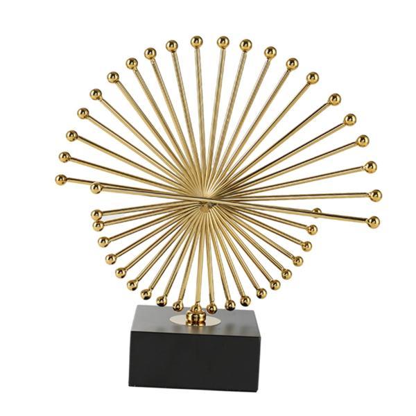 説明:[素材]: 黄金の彫像装飾品.金属素材で作られ.金属の質感.耐久性.防錆性があります.細かいディテールを生み出す職人技.[クリエイティブな風水ゴールド小像]: 幾何学的な置物.適切なサイズ.オフィス.自宅.デスク.ホテル.パーティーな...