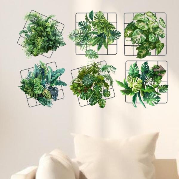 説明:[プレミアムで信頼性]: 緑の植物のグリッドウォールステッカーは.滑らかで防水性があり.長期間耐摩耗性のある PVC 素材で作られています. [幅広い用途]:  ウォール デコレーションは.壁面のほか.食器棚のキャビネット パネルやガ...