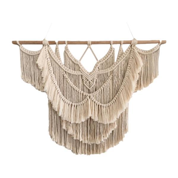 説明:[プレミアム素材]: マクラメ壁掛け織りタペストリーはポリエステル素材で作られており.柔らかく快適で.プレミアムで.壁の装飾に適しています. [幅広い用途]: 壁掛けマクラメタペストリーは.自宅.寝室.リビングルーム.オフィス.アパー...