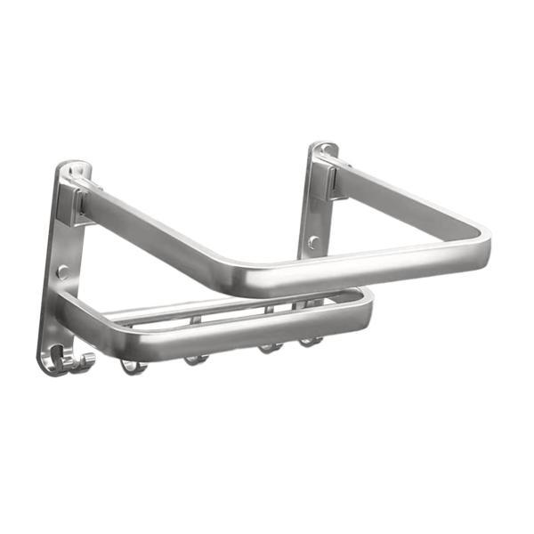 説明:[プレミアム素材]: バスルームタオルラックはプレミアムアルミニウム素材で作られており.耐摩耗性があり.頑丈で.長期間使用できます. [省スペース]: 壁掛け式バスタオルホルダーは.壁のスペースを有効活用し.追加の収納スペースを提供し...