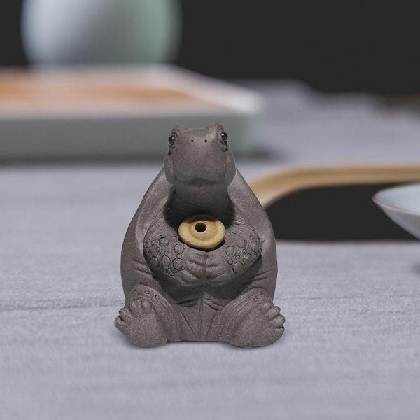 説明:[デザイン]: このティーペットはかわいいカメのデザインで.景色をティーテーブルに添えます. [使用方法]: お茶を飲む過程で.お茶の水を使って亀の像を洗ったり振りかけたりすることで.時間が経つにつれて滑らかになります. [機能]: ...