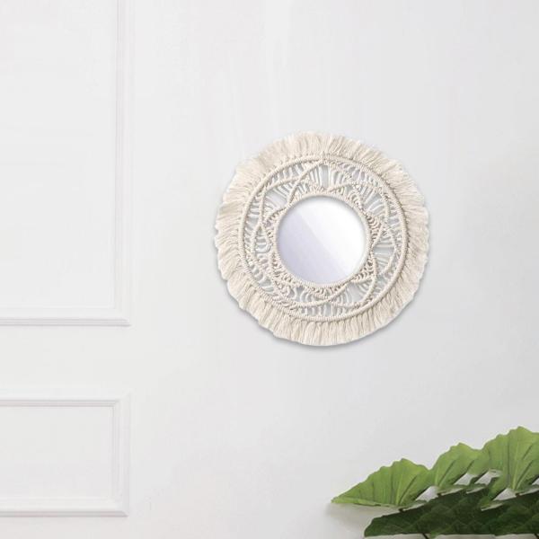 説明:[プレミアム素材]: マクラメ壁掛け織りタペストリーは.耐久性と継続的な使用のために綿で作られています. [手作りデザイン]: このマクラメタペストリーは手編みのペンダントで.お部屋にボヘミアン風の雰囲気を添えるクリエイティブな装飾で...