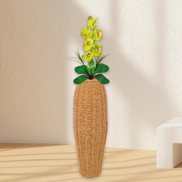 説明:[特徴]: 花瓶の底は平らで滑らかで.どこに置いても安定します.どんな場面でも飾るのに適しています. [素材]: このエレガントな装飾花瓶はプラスチック素材で作られており.自然の美しさを自宅やオフィスにもたらし.全体的な美観を高めます...