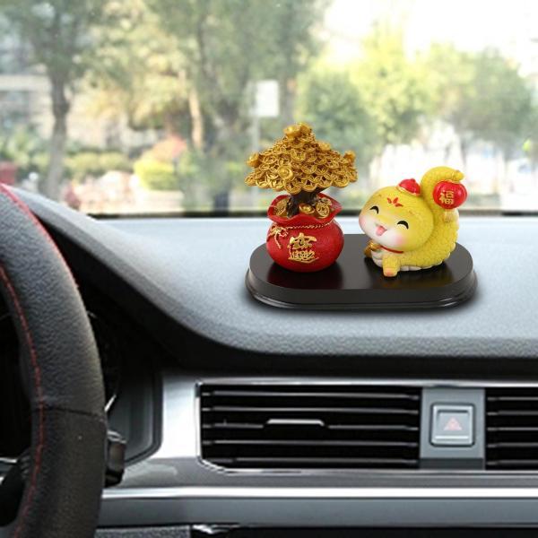 説明:[鮮やかなスタイル]: 斬新な蛇の金のなる木風水置物飾り.精巧な職人技.鮮やかなディテール.面白くて創造的.家の装飾に最適[プレミアム素材]: 蛇の像は樹脂素材で作られており.丈夫で壊れにくいです. [素晴らしい室内装飾]: 小さなデ...