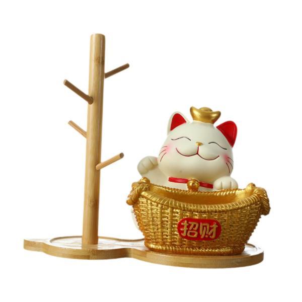 説明:[素材]: 招き猫収納トレイは樹脂素材で作られており.丈夫で耐摩耗性があり.変形しにくく.長寿命です. [装飾]: 玄関飾りは.スタイリッシュで実用的な収納トレイであるだけでなく.楽しくてかわいい家やパーティーの装飾にもなります. [...