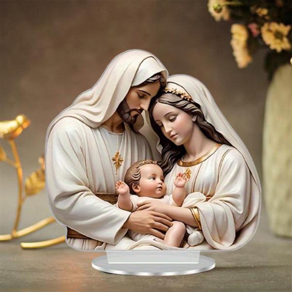 説明:[アクリル素材]クリスマスキリスト降誕シーンの卓上オーナメントはアクリル製で.軽量で耐摩耗性のある素材で作られています. [注意]2Dフラットアクリル素材.3Dではなくフラット.サイズは約22.7cmx22.5cm/8.94インチx8...