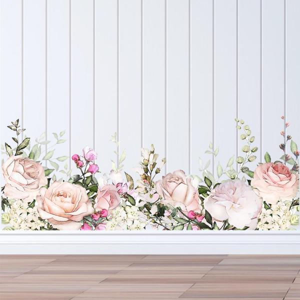 説明:[クリアプリント]: モダンで繊細な花柄のウォールステッカー.新鮮で美しく.ご自宅のインテリアに暖かくエレガントな雰囲気を加えます[プレミアム素材]: 花のウォールステッカーは高級素材で作られています. PVC素材.破れにくく.防水性...