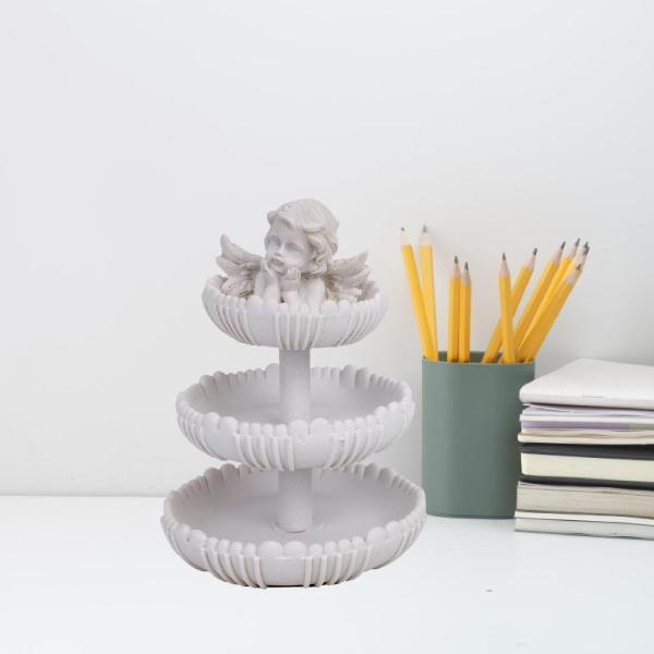 説明:[エレガントなヨーロッパスタイルのデザイン]:この天使の飾りは.ヨーロッパのスタイルの白い願いの天使の噴水のテーマを特徴としており.感覚の静けさを醸し出しています.リビングルーム.ベッドルーム.スタディなど.あらゆる内部のスペースに魅...