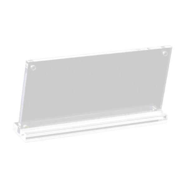 説明:[製品リスト]:1枚の額縁ホルダー.1ベース.フレームサイズは18.5cmx8.8cm.厚さ0.4cm [材料]:額縁ホルダーはアクリルで作られています.これは頑丈で耐摩耗性があり.透明な材料が写真をよりよく表示できます傾斜または垂直...