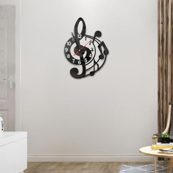 説明:[魅力的な音符デザイン]: この壁掛け時計はユニークな音符の形をしており.ご自宅のインテリアに魅力を加えます.リビングルーム.寝室.またはダイニングエリアのスタイリッシュな背景として美観を高めるのに最適です. [アクリル構造]: 高品...