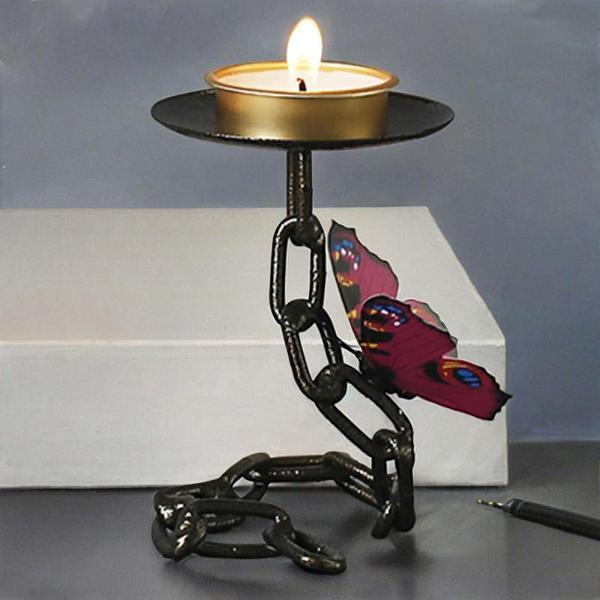 説明:[優れた素材]: キャンドルホルダーは高品質の鉄素材を使用しており.繊細な仕上がりで.頑丈で長持ちします. [ユニークなデザイン]: アイアンキャンドルホルダーは蝶とチェーンのデザインを採用し.優雅な雰囲気を醸し出します.お祭りやパー...