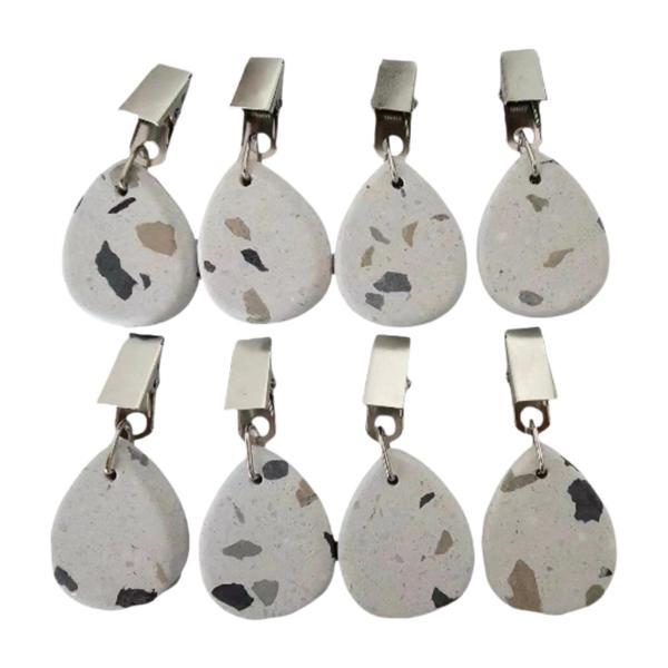 説明:[素材]: 大理石とステンレススチールで作られたこのテーブルクロスウェイトは.頑丈なだけでなく.どんな場所にも洗練された雰囲気を添えます. [グリップ]: 強力なクリップを備えたこのカーテンウェイトは.テーブルクロスをしっかりと固定し...